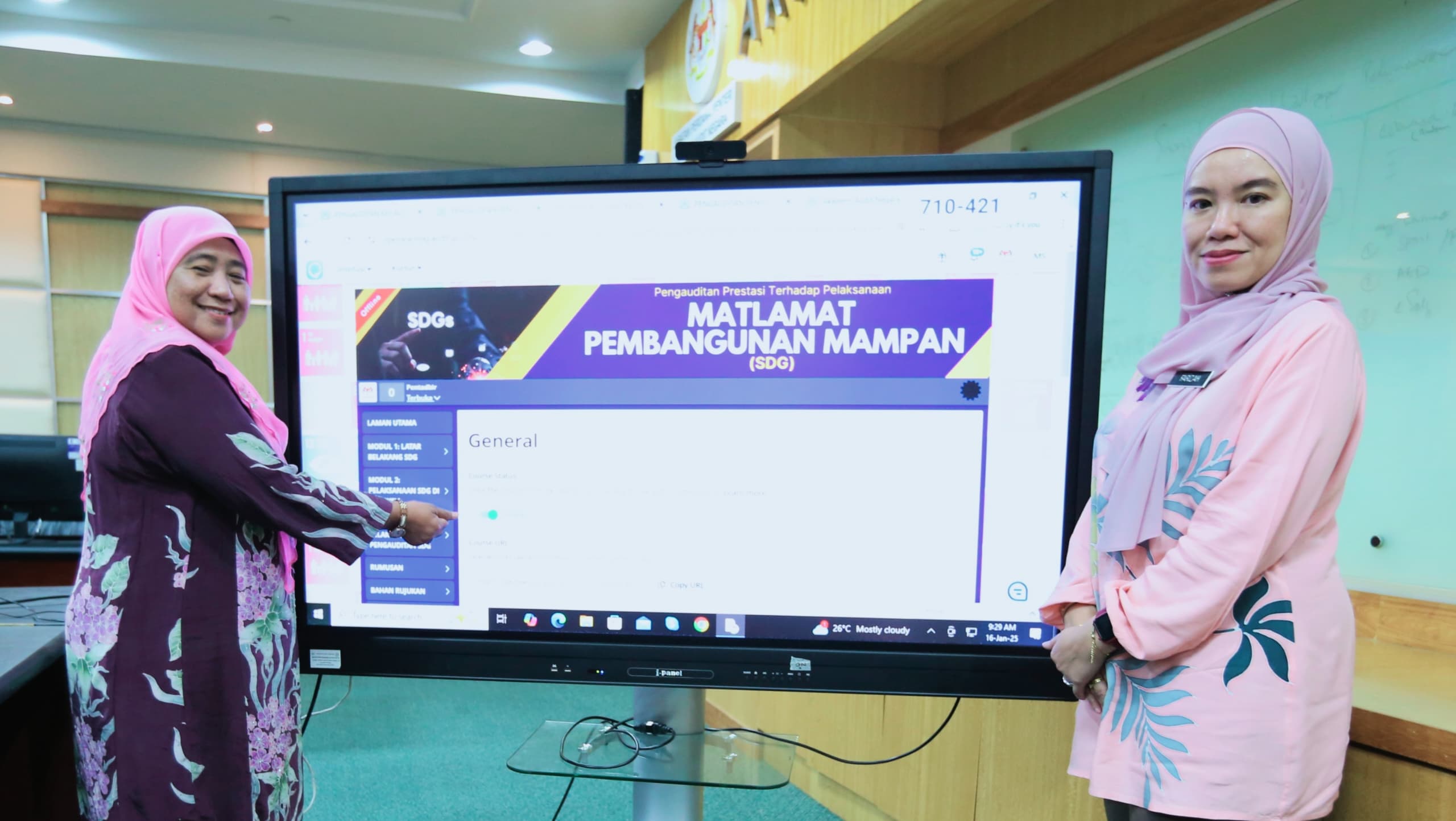 Pelancaran 4 Modul e-Pembelajaran Ke Dalam Portal OpenLearning AAN